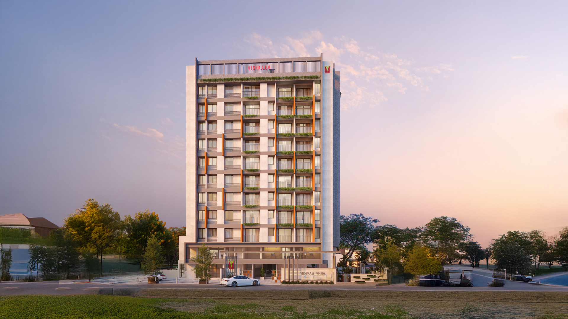 Buy 2, 3 & 4 BHK flats in Thrissur - Vishraam Vihara